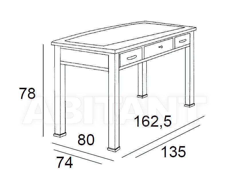 Writing desk brown Aparicio y Navarro Mobles Auxiliares Garbí Mesa ...